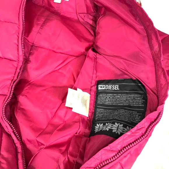 Diesel | Jackets & Coats | Diesel Baby Girl Insulated Hooded Pram ...